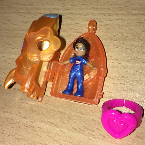 polly pocket | Toys | Stem Polly Pocket Ring Rocketship Space Shani ...